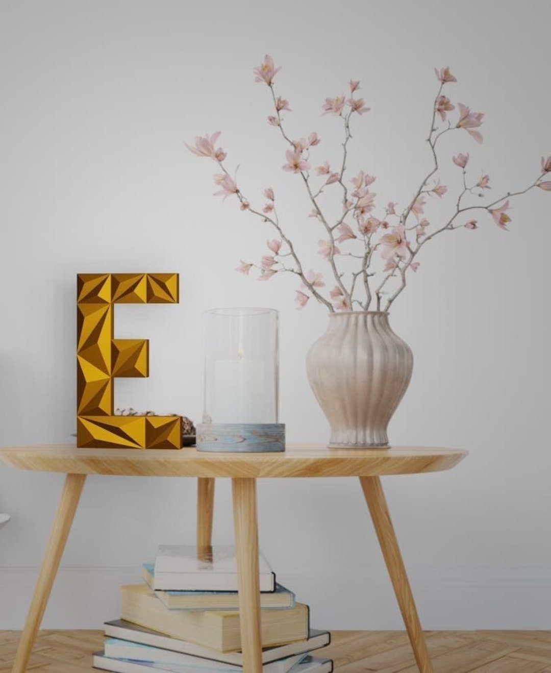 Papercraft Letter E - Template PDF - Etsy