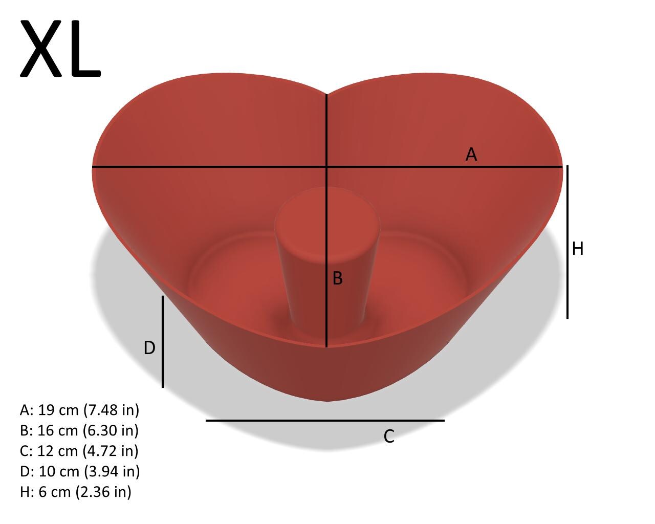 Rim Cone / Pottery Tool / Base Guide / Heart - Etsy