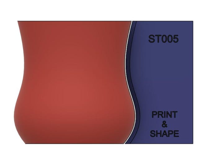 Profile Rib for Mugs and Cups, Pottery Throwing Rib, Ceramic Shaping ...