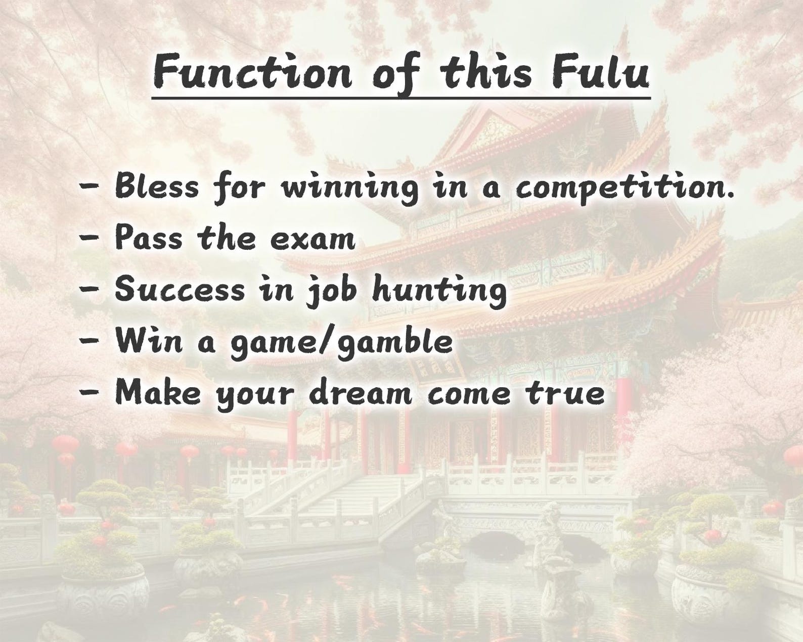 Taoist Victory Talisman: Chinese Feng Shui Blessing (digital File) - Etsy