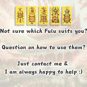 Fu Talisman From Taoism to Make Your Dream Come True, Wish Fulfillment ...