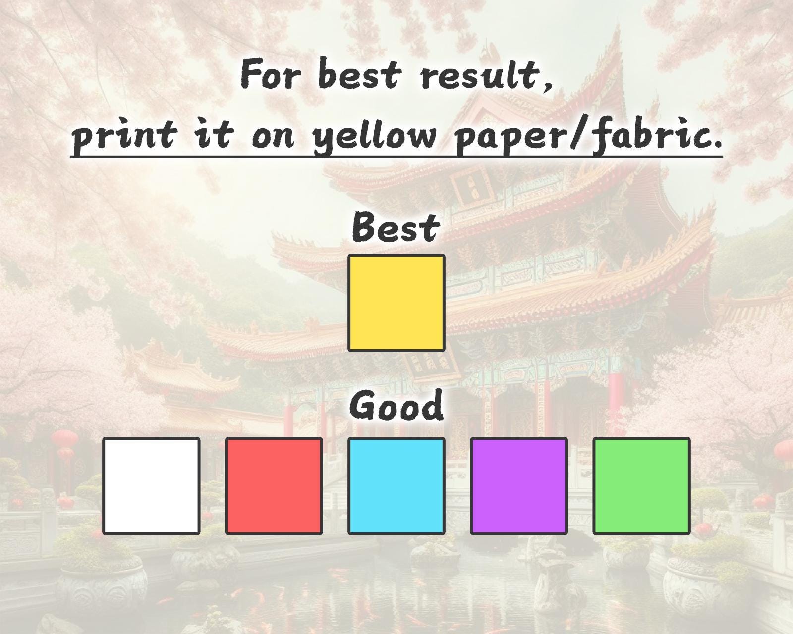 Chinese Amulet Painting Art - Buddhism Lucky Charm, Fulu Talisman Paper ...