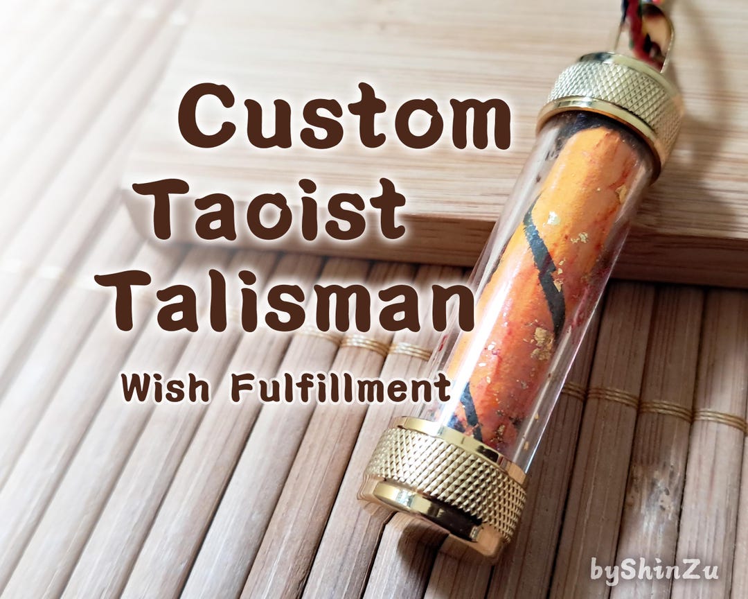 Custom Made Personalized Talisman - Fulfill Your Wishes With the Taoist ...