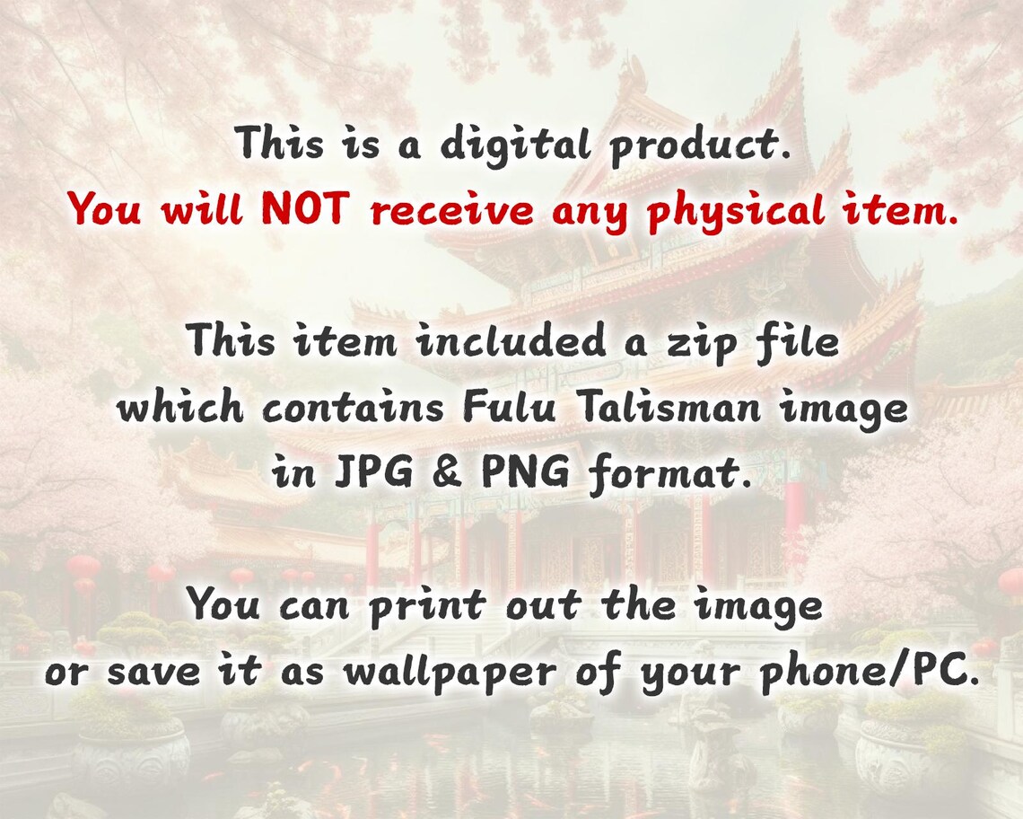 Taoist Victory Talisman: Chinese Feng Shui Blessing (digital File) - Etsy