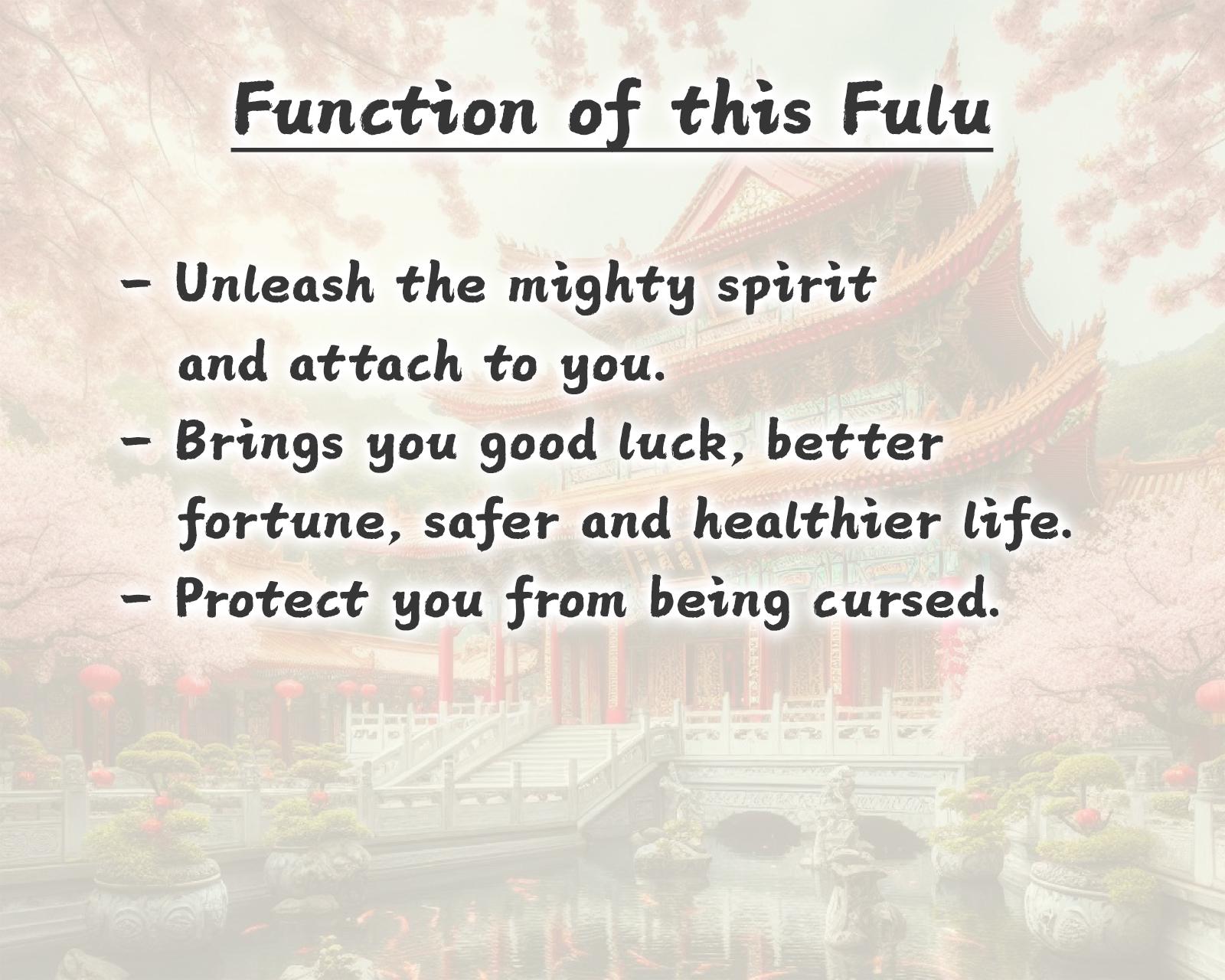 Taoist Fulu Charm: Good Luck, Safety Amulet (digital Print) - Etsy