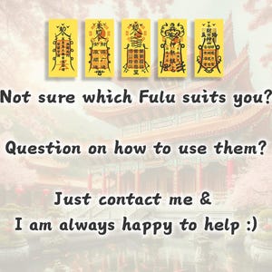 Taoism Popularity Talisman: Chinese Fulu Paper Art (digital Download ...