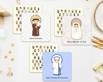 Catholic prayer cards | Etsy