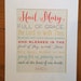 Hail Mary Print. 8 X 10 Hail Mary Print. 8x10 Matted to 11 X 14 ...
