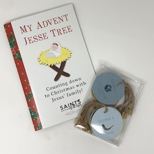 My Advent Jesse Tree Devotional Book With 25 Ornaments. 6x9 Catholic ...