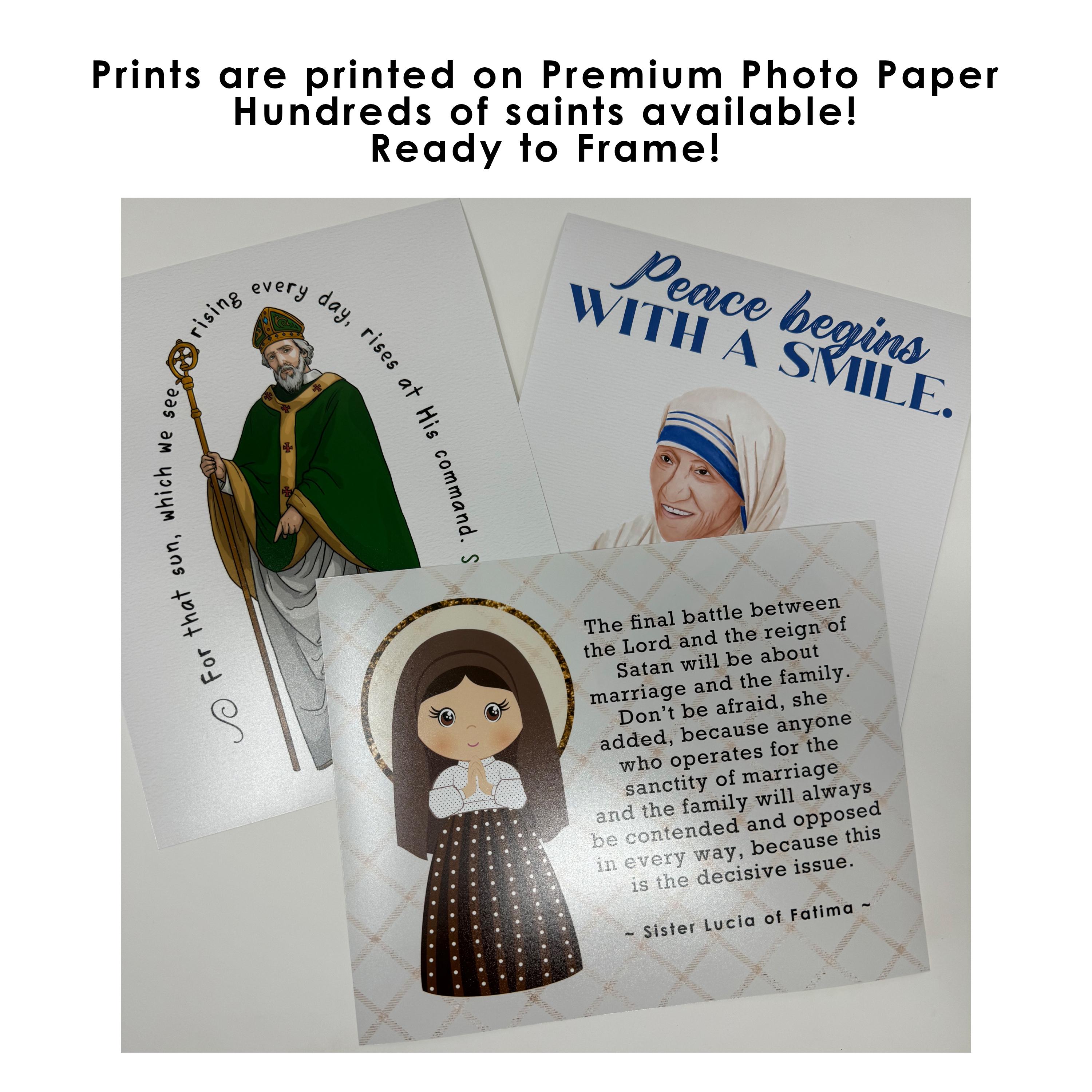 Saint Joan of Arc Prayer Poster Print. Saint Joan Wall Art Poster ...
