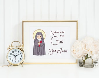 St. Monica Art - Etsy