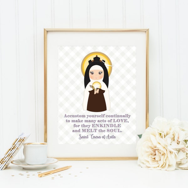 St Teresa of Avila - Etsy