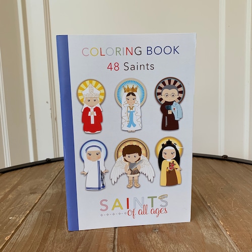 NEW 32 Courageous Catholic Saints Coloring Book With St. - Etsy
