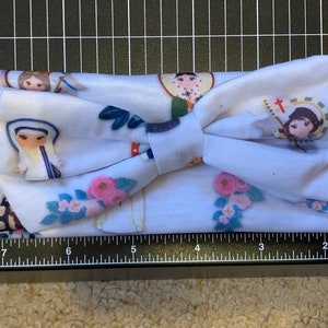 Set of 2 Girl Saint & Mary Headbands. Women Saints Headband for Toddler ...