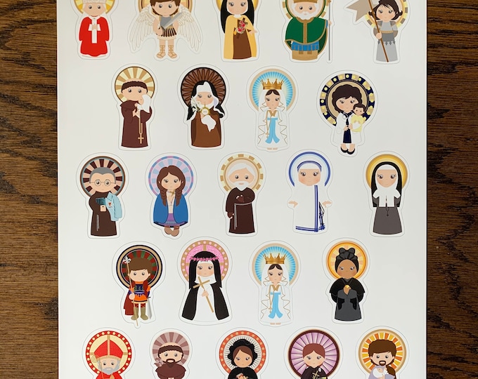 Strong Catholic Women Vinyl Sticker - Etsy