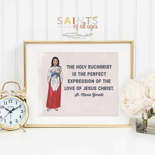 Saint Maria Goretti - Etsy