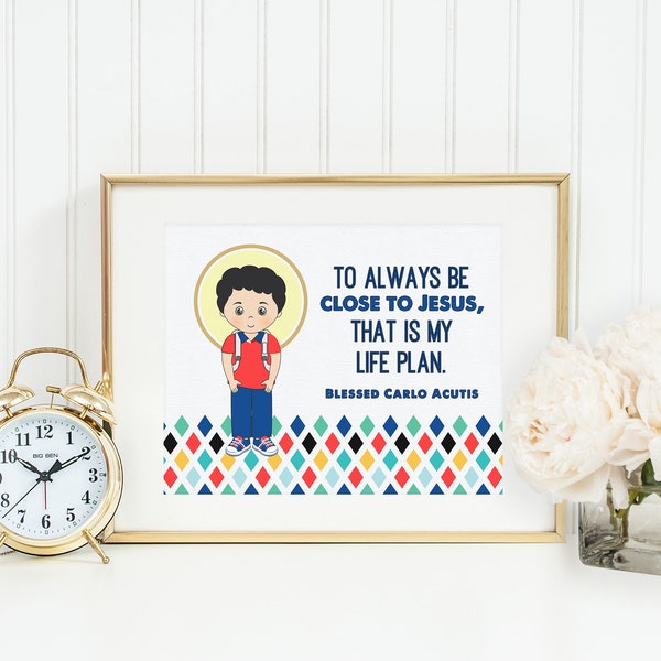 Blessed Carlo Acutis Poster - Etsy