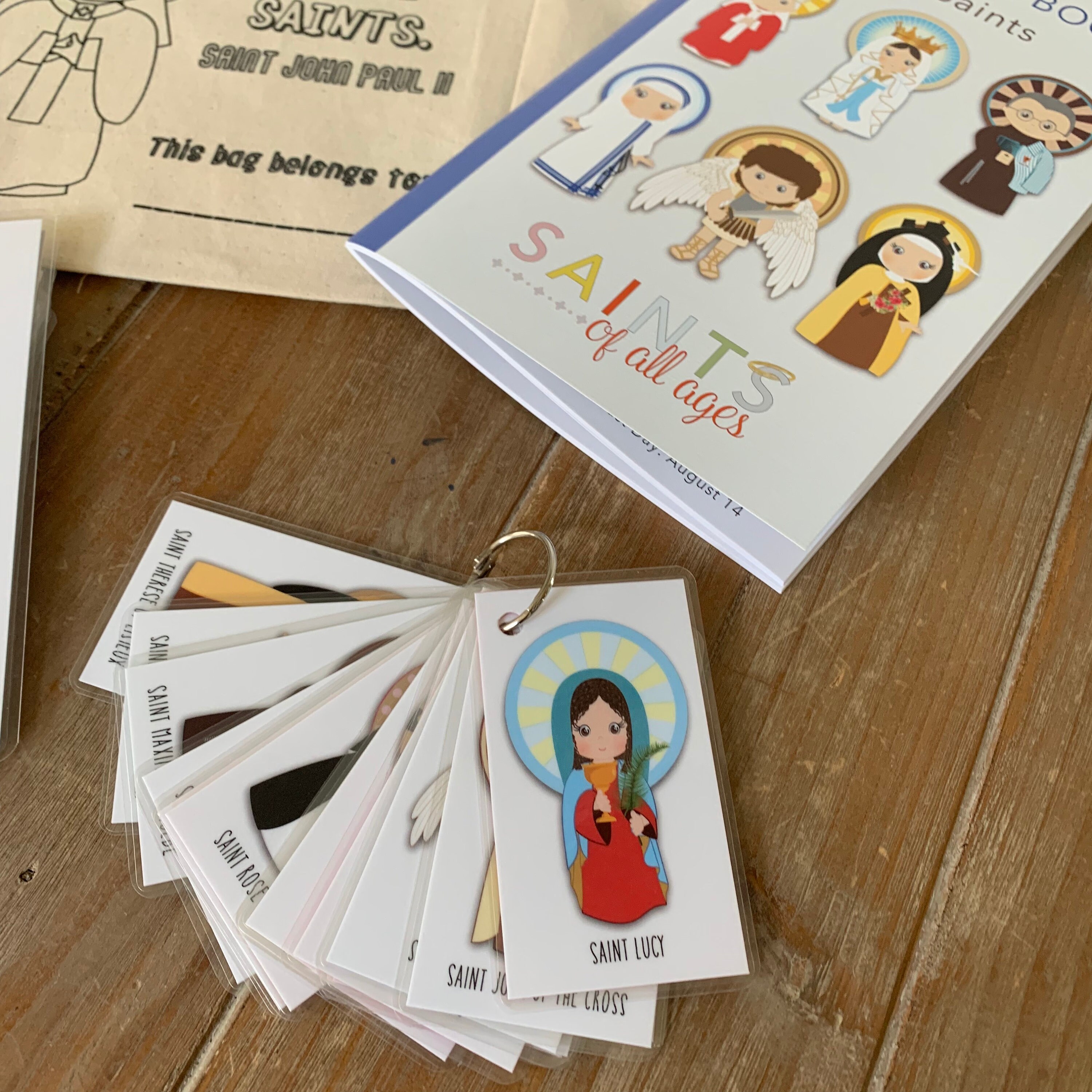 Mass Bag With Kids Coloring Tote Bag. Do Not Be Afraid to Be Saints ...