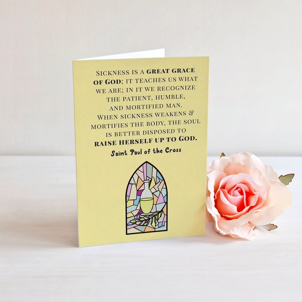Catholic Get Well Cards - Etsy
