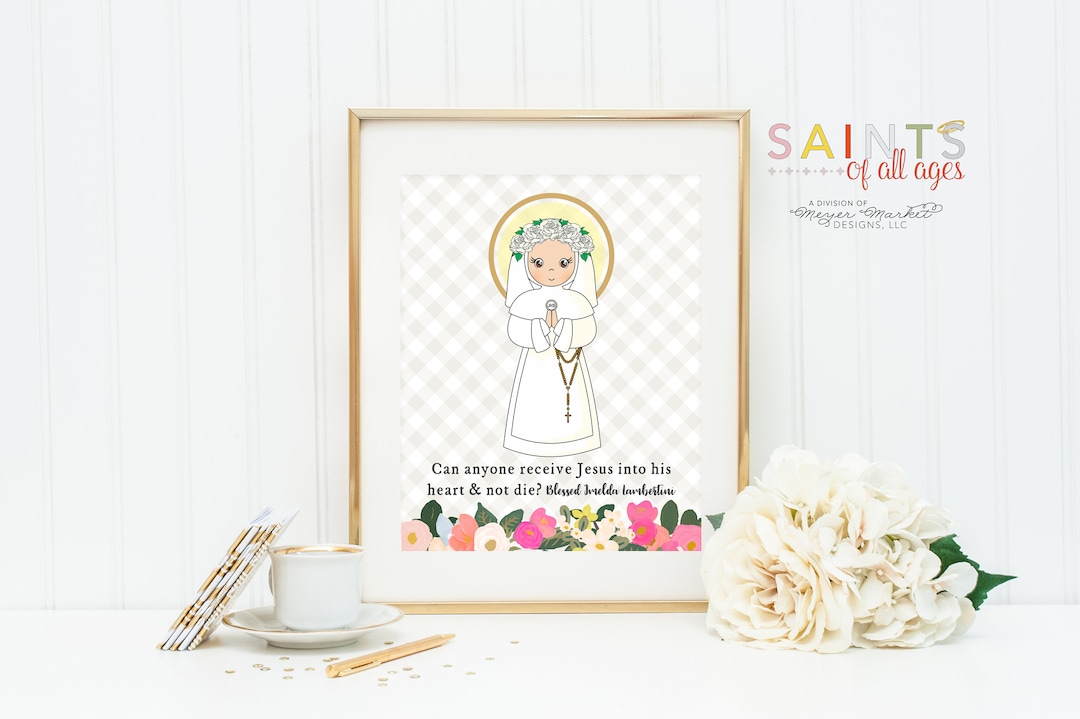 Blessed Imelda Lambertini Poster Print. Blessed Imelda Wall Art Poster ...