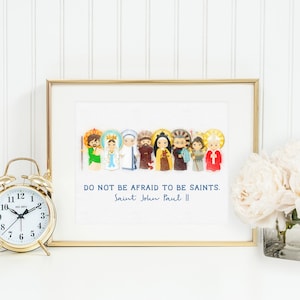 Catholic All Saints Poster Print. Catholic Wall Art Poster. First ...