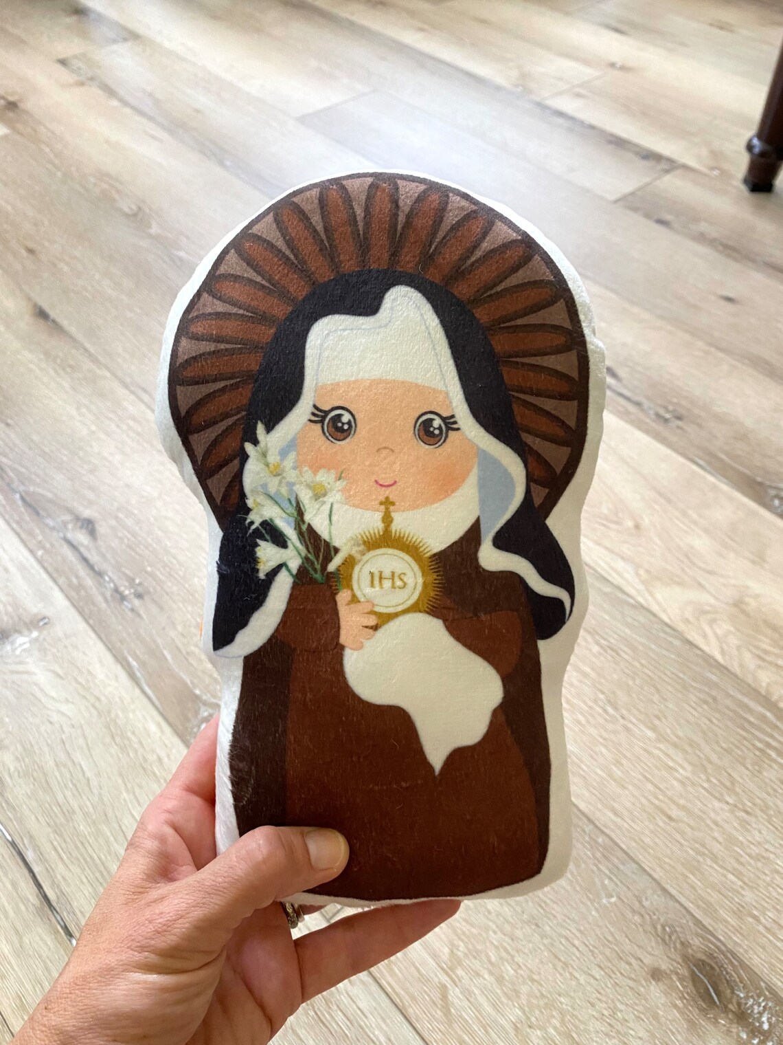 St. Clare of Assisi Stuffed Saint Doll. Saint Gift. Easter - Etsy