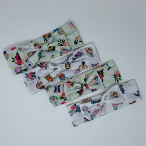 Set of 2 Girl Saint & Mary Headbands. Women Saints Headband for Toddler ...