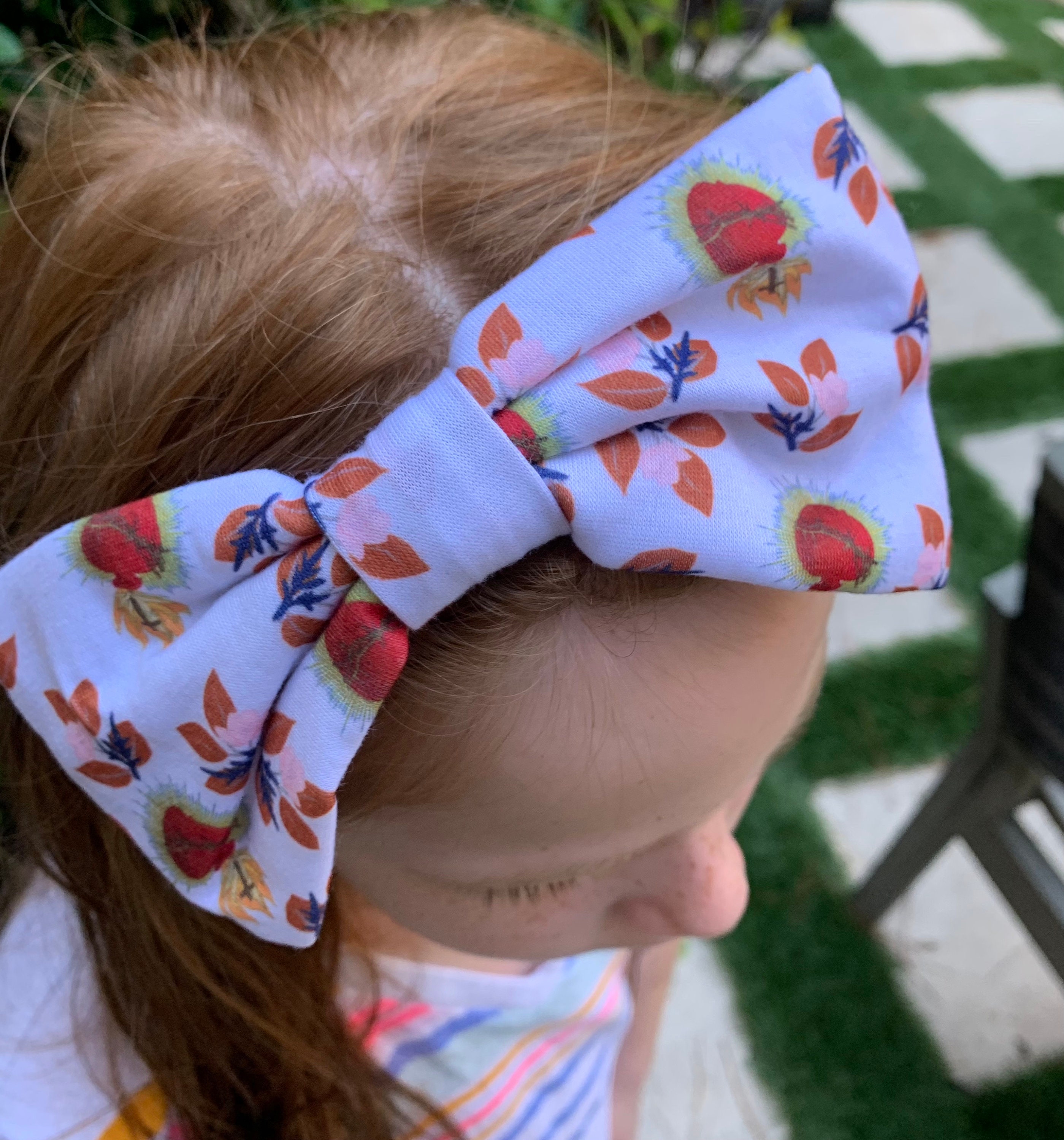 Floral Sacred Heart headband. Sacred Heart of Jesus headband | Etsy