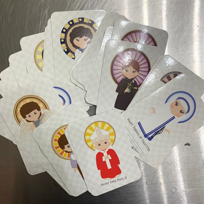 Saint Game Bundle With Fishing With the Saints Game Set & Saint Memory ...