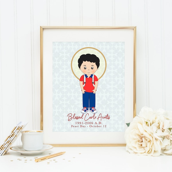 Blessed Carlo Acutis Poster - Etsy