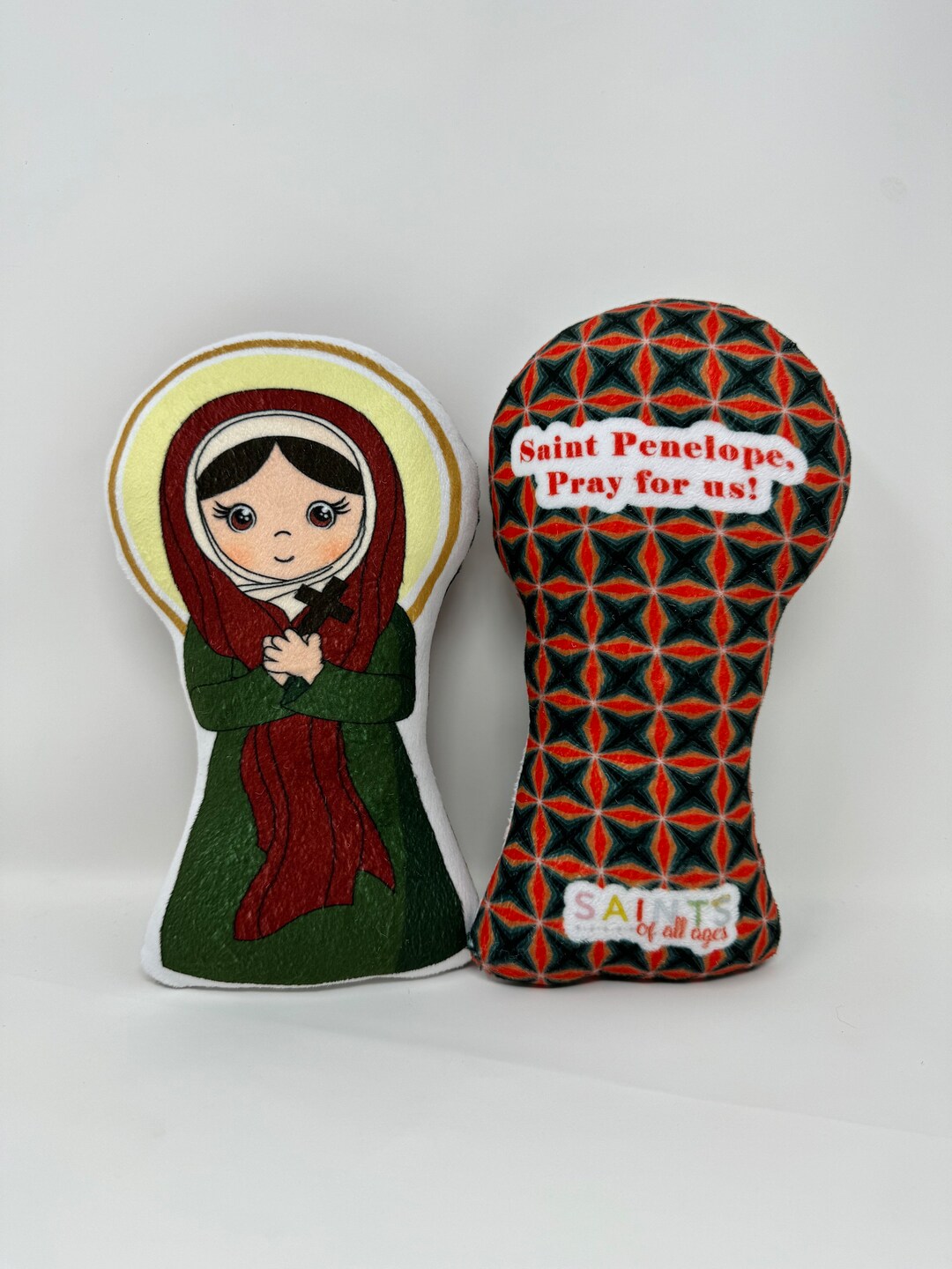 Saint Penelope Stuffed Saint Doll. Saint Gift. Easter Gift. Baptism ...