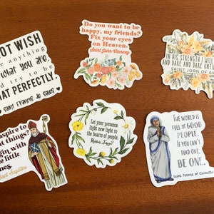 2.5" Vinyl Waterproof Saint Augustine Stickers. Saint Augustine Water ...