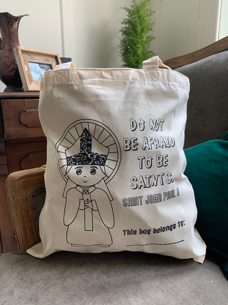 Mass Bag #2 With Kids Coloring Tote Bag. Toddler Mass Bag With Coloring ...