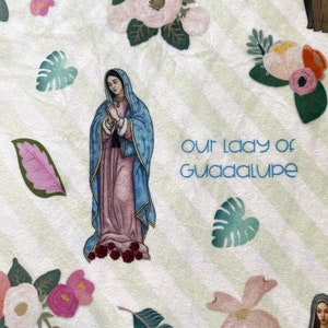 Marian Blanket With Hail Mary Prayer Ultra Soft Throw Blanket. Hail ...