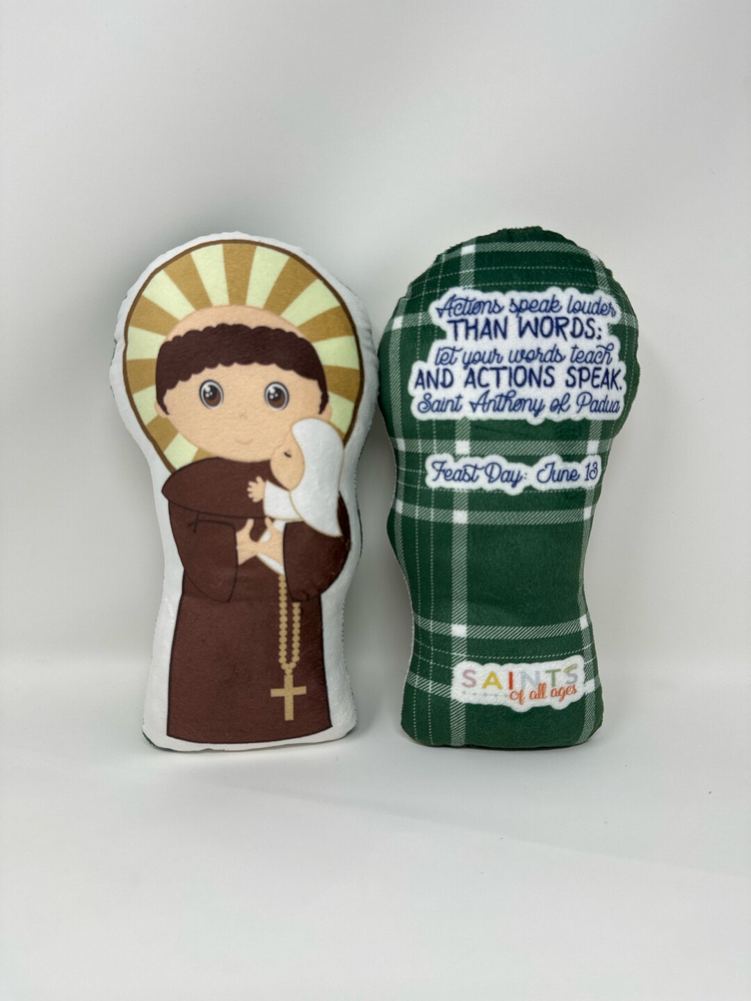 St. Anthony of Padua Stuffed Saint Doll. Saint Gift. Easter Gift ...