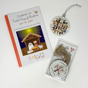 Catholic Saint Christmas Bundle. 12 Days of Christmas Catholic Gift Set ...