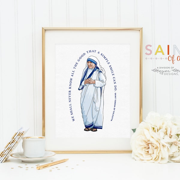 Mother Teresa - Etsy