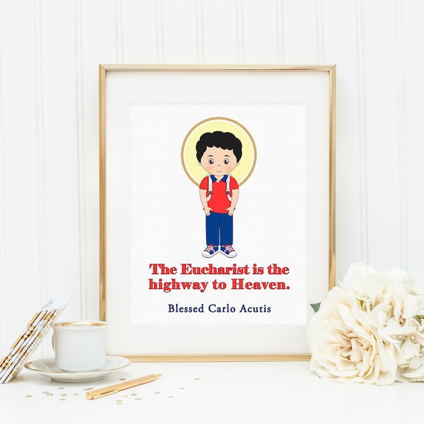 Carlo Acutis Poster - Etsy