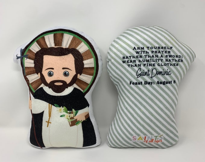 St. Dominic Pillow Doll - Etsy