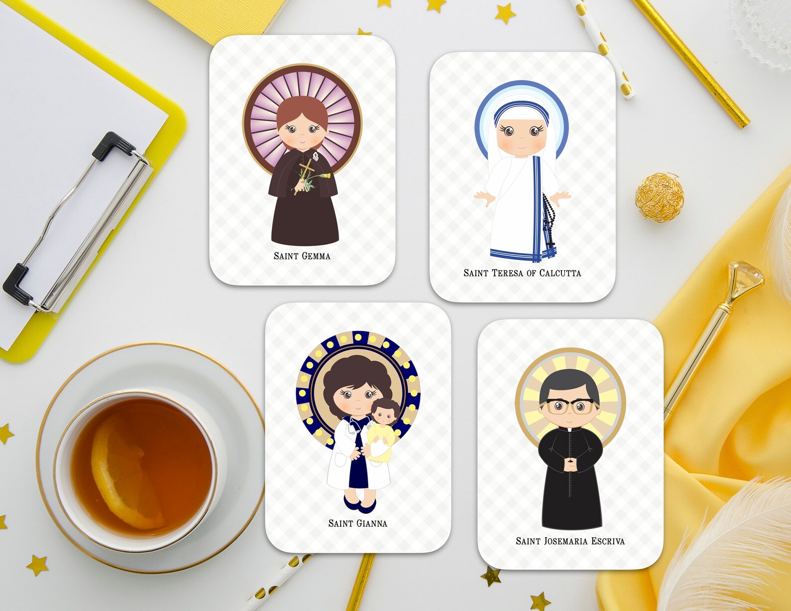 Saint Game Bundle With Fishing With the Saints Game Set & Saint Memory ...
