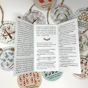 Catholic Saint Christmas Bundle. 12 Days of Christmas Catholic Gift Set ...