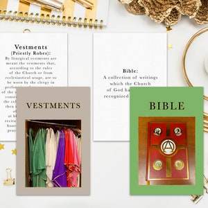 I Spy Mass Card Set With Keyring. Set of 14 I Spy Church Cards. Mass ...