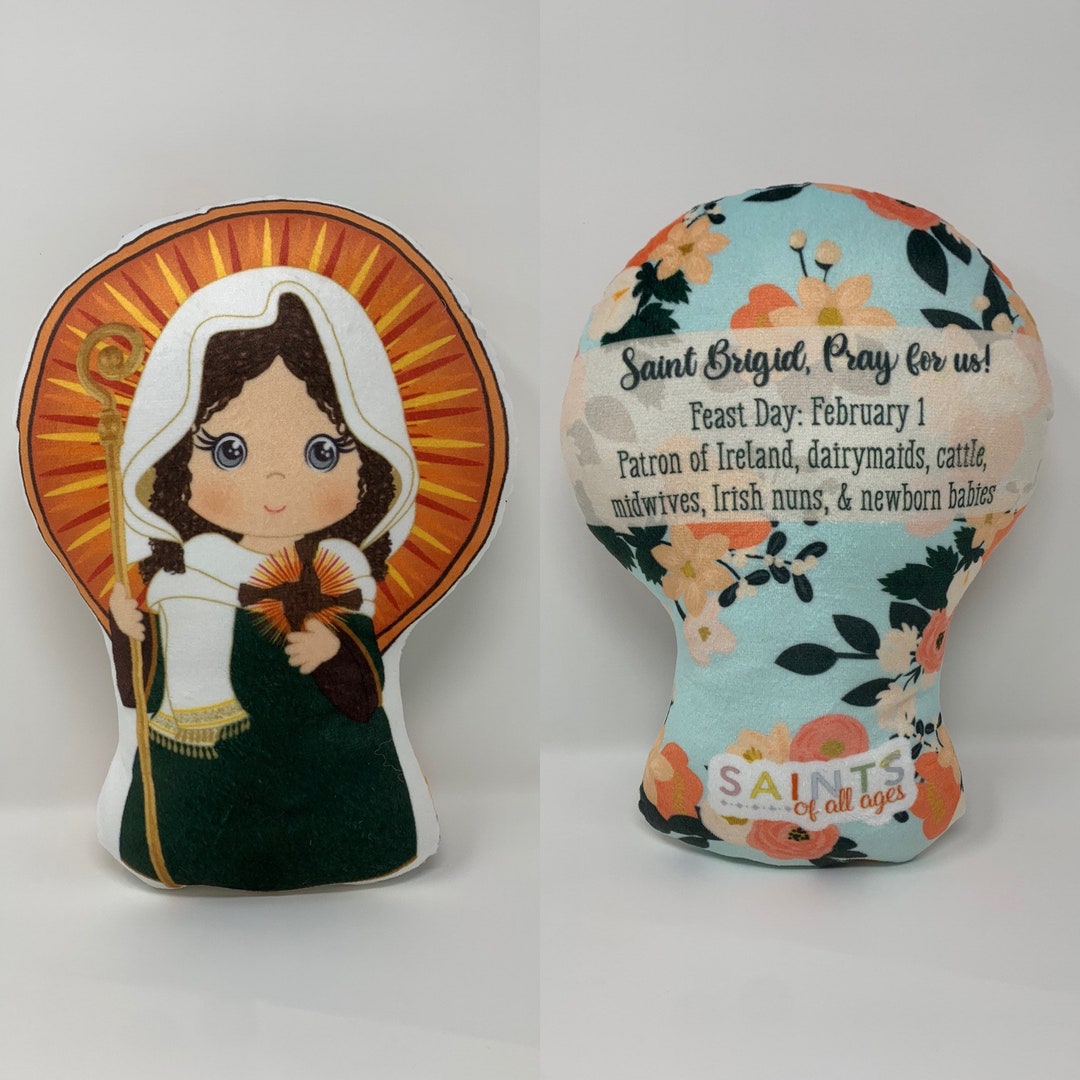 St. Brigid of Ireland Stuffed Saint Doll. Saint Gift. Easter Gift ...