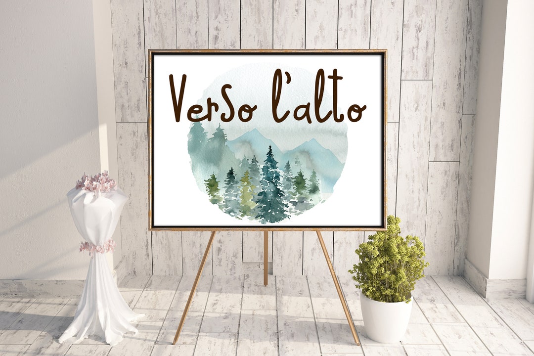 Verso L'alto Poster Print. Pier Giorgio Frassati Wall Art Poster ...