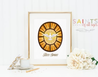 Holy Spirit Poster - Etsy
