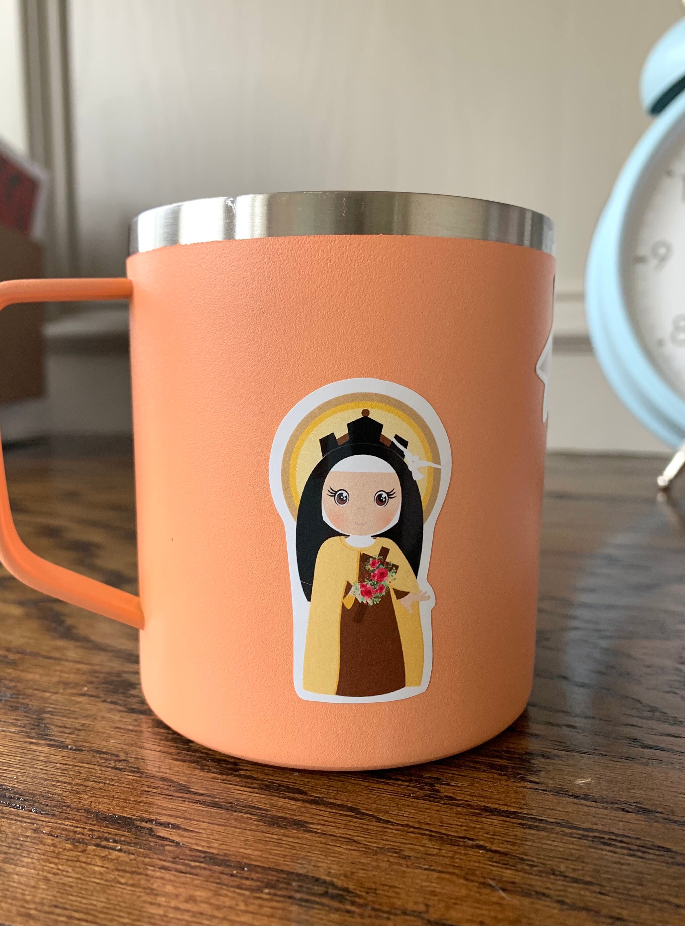 Set of 23 - 2" Vinyl Waterproof Saint Stickers. 8.5" X 10.5" Saint ...