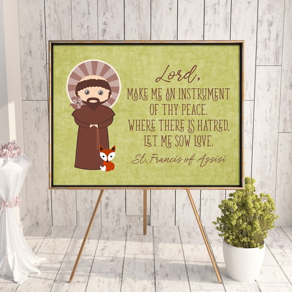 Kids St Francis of Assisi - Etsy