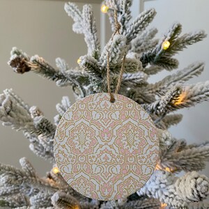 Our Lady of Fatima Wooden Christmas Ornament. Baptism Gift. Mary ...