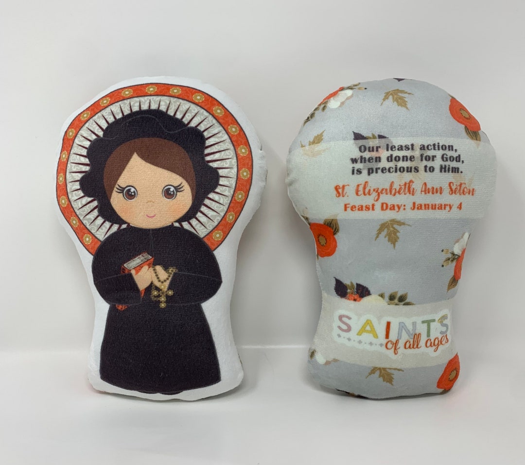 St. Elizabeth Ann Seton Stuffed Saint Doll. Saint Gift. Easter Gift ...