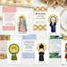 Set of 75 Saint Cards With Quotes. Kid Saint Keychain Set. - Etsy